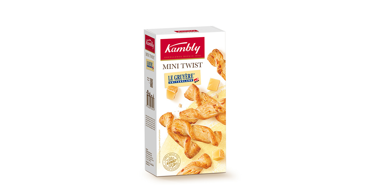 Kambly – Mini-Twist Le Gruyère AOP