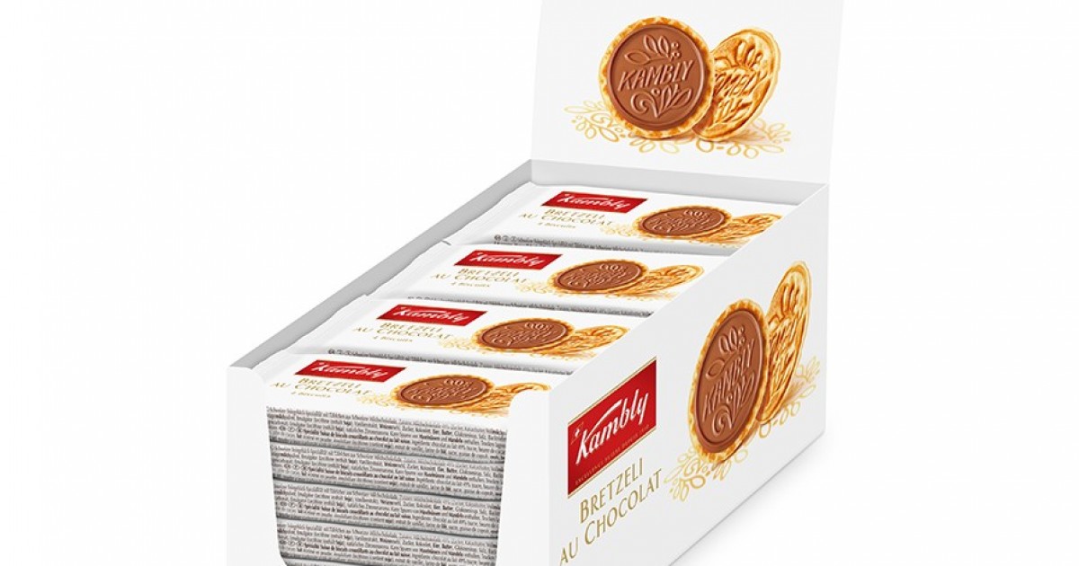 Kambly – Bretzeli au Chocolat Small Packets 4 x 24 à 33 g