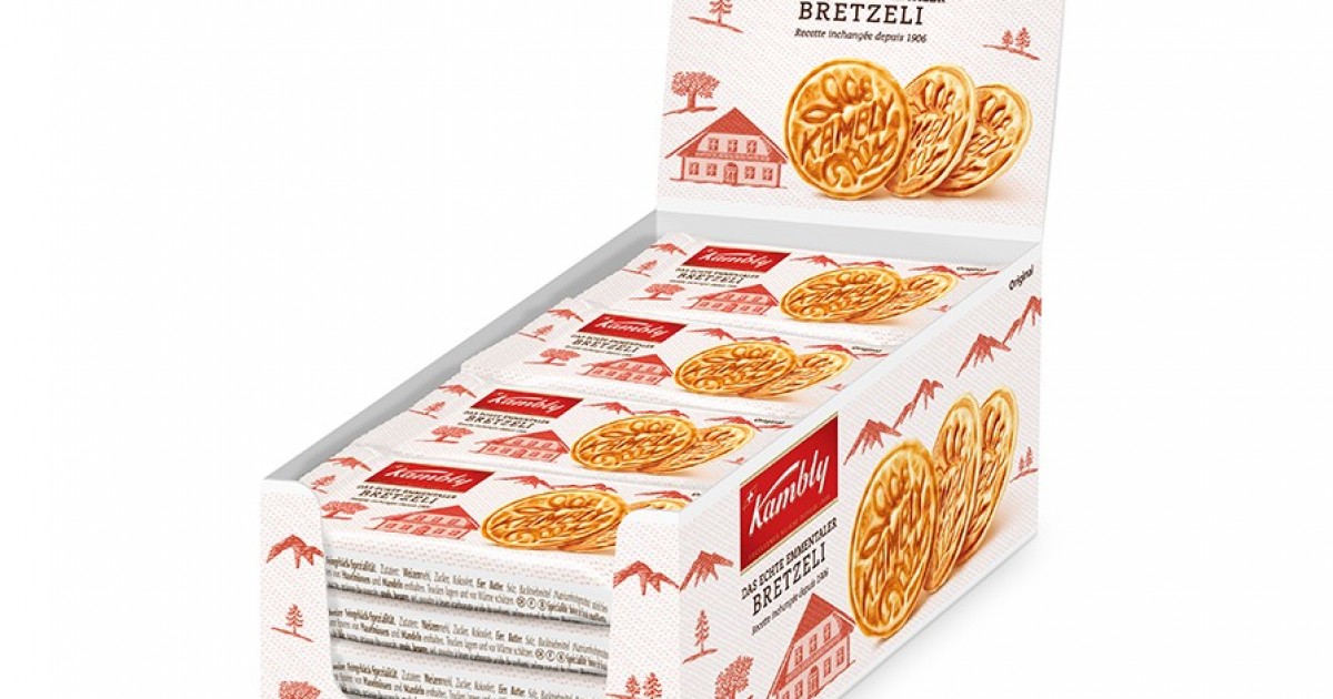 Kambly – Bretzeli Kleinpackungen 4 x 16 à 40 g