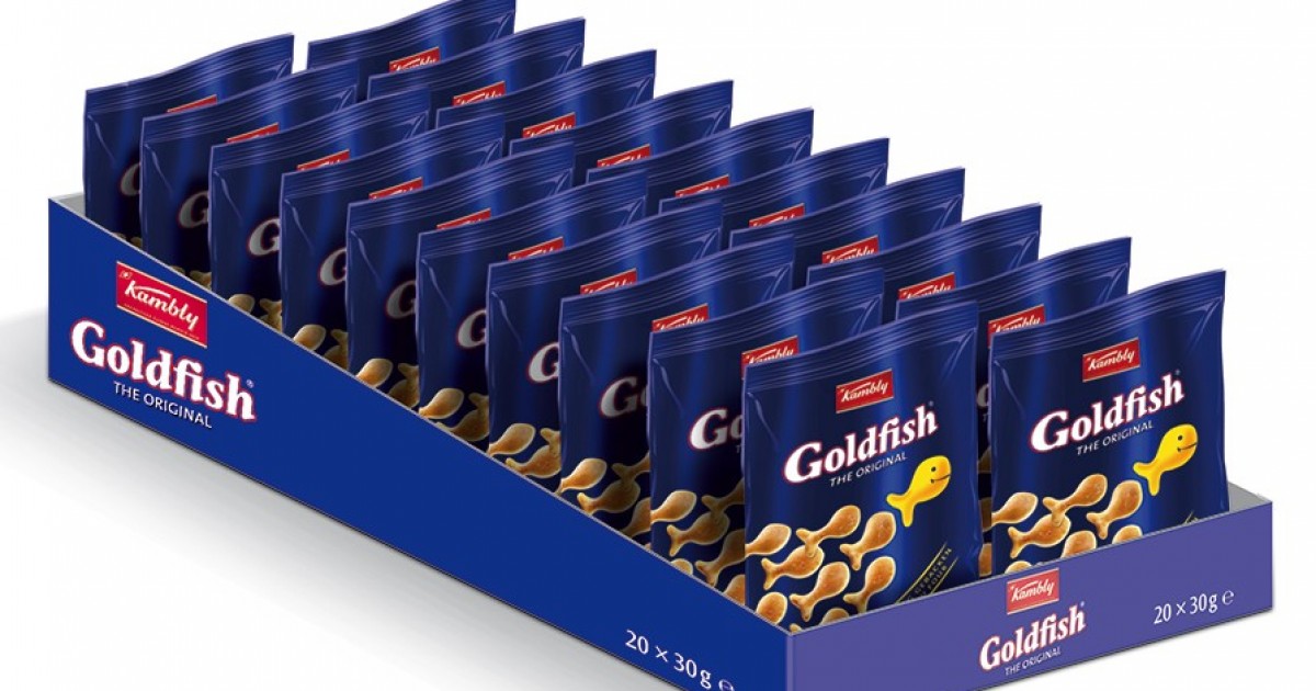 Kambly – Goldfish Small Packets 20 x 30 g