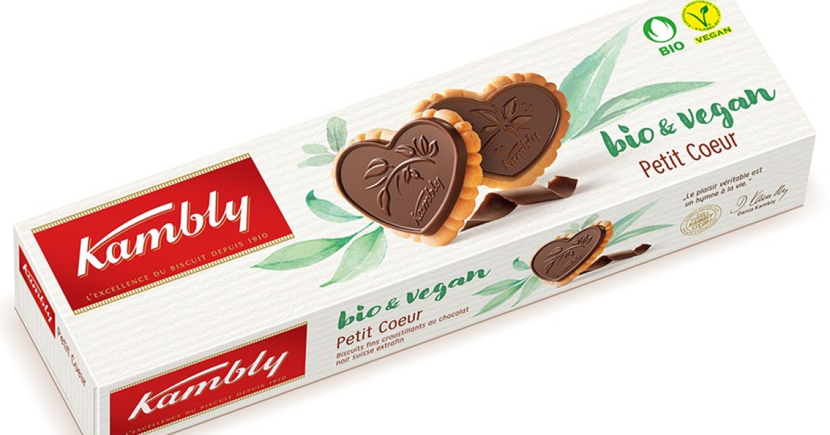 Kambly – bio&vegan Petit Coeur 80 g
