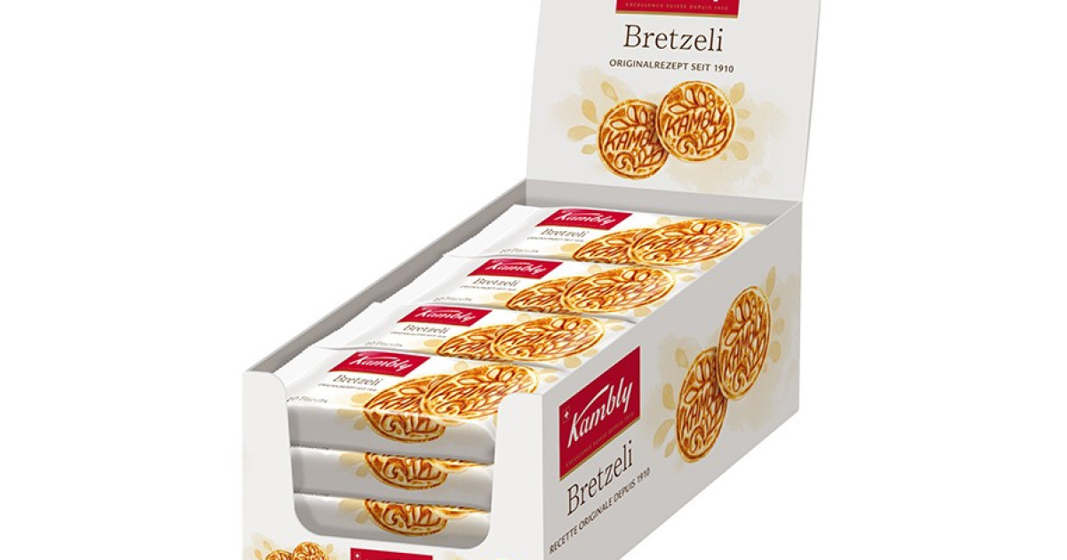 Kambly – Bretzeli Kleinpackungen 4 x 16 à 40 g