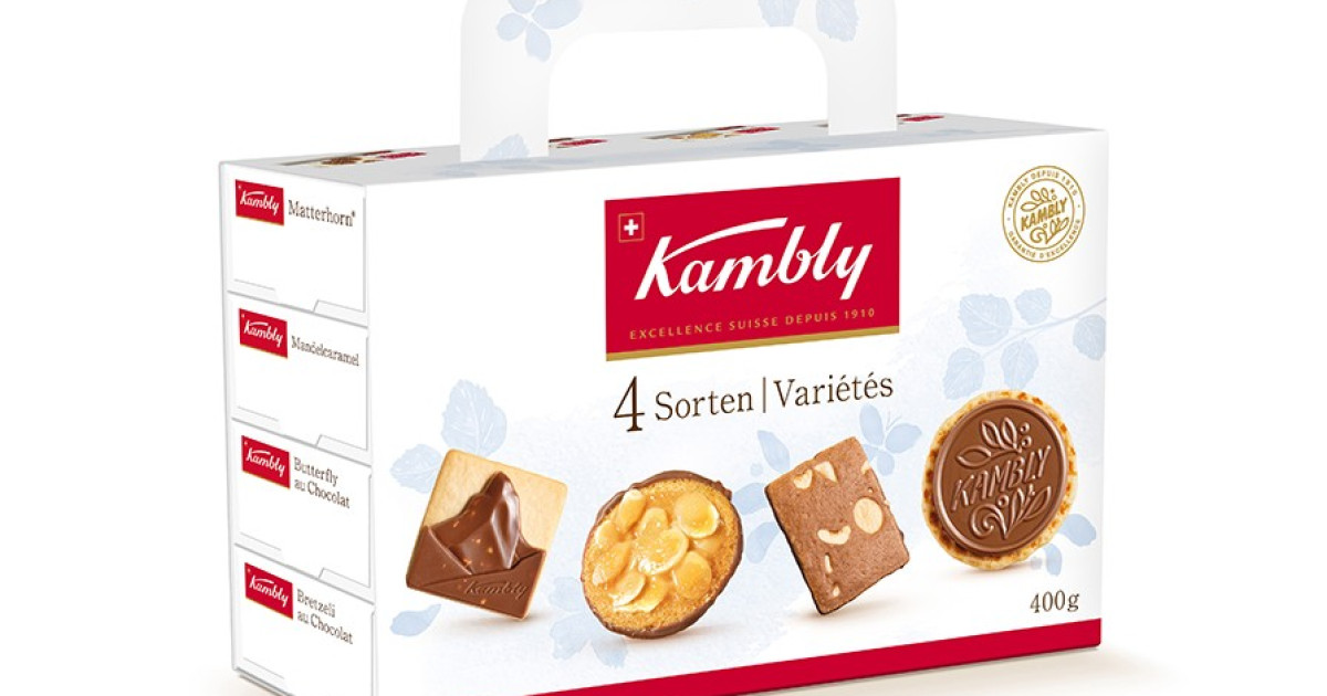 Kambly – Case with Chocolat 400 g