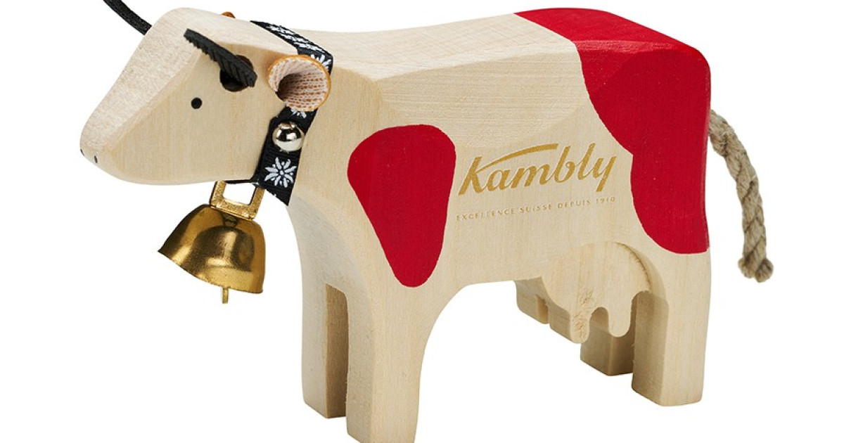 Kambly – Wooden cow Trauffer